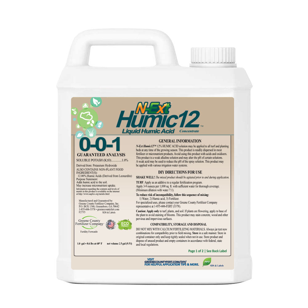 [N-Ext] Humic12 - 12% Humic Acid Bio-Stimulant | The Lawn Care Nut ...